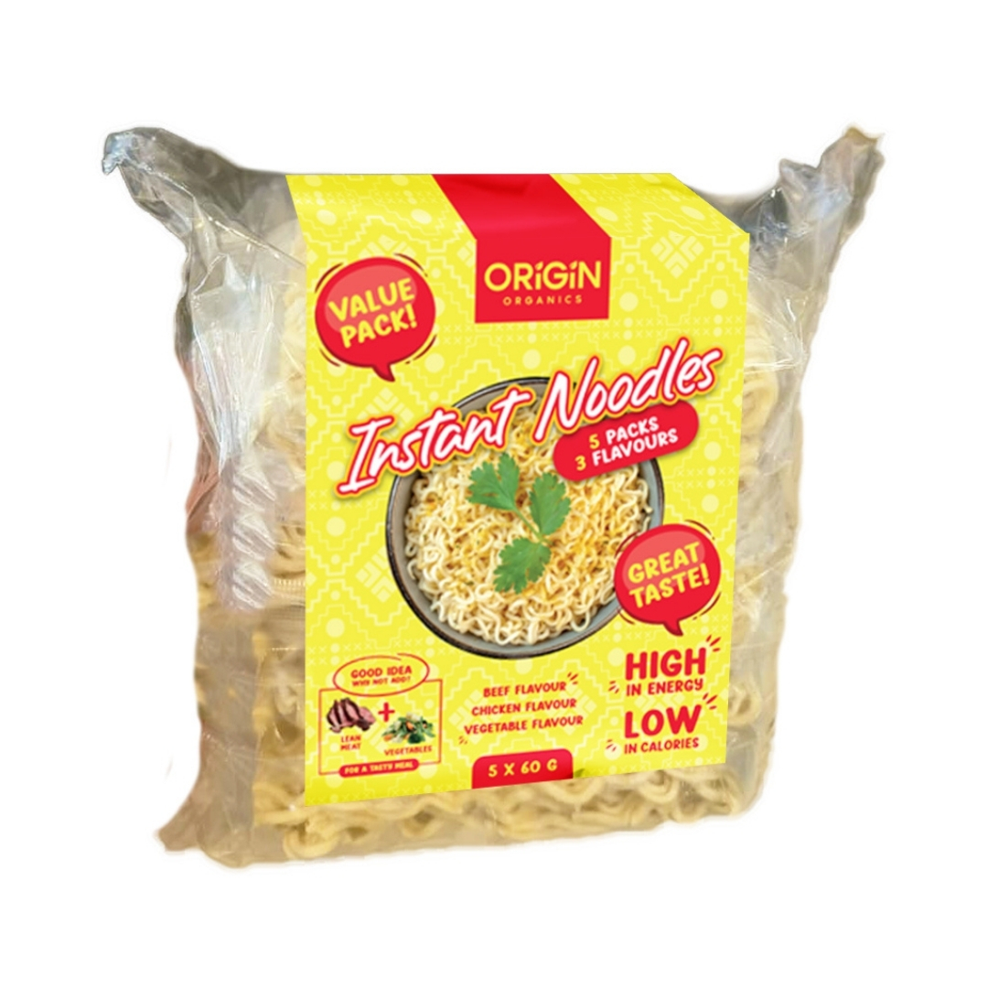 Instant Noodles - 5 Pack (5 x 60g) - Origin Organics